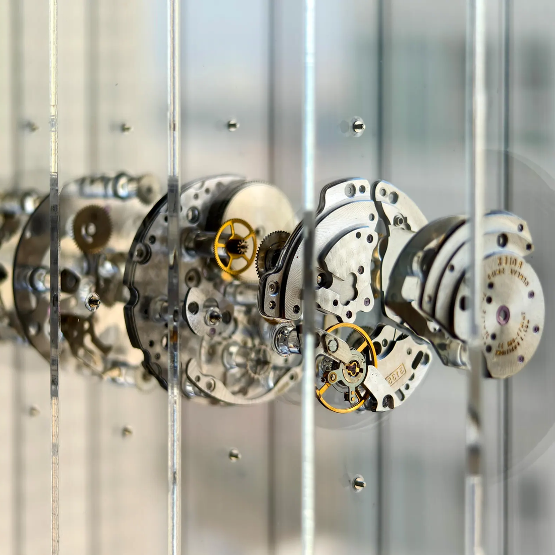 3D Disassembled Mechanical Watch Sculpture | Timepiece Craft